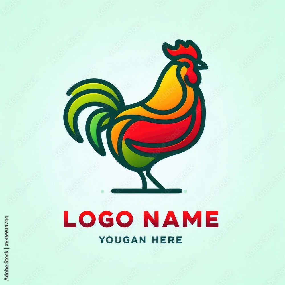 Chicken Logo: A Creative and Unique Symbol for Your Brand Stock ...