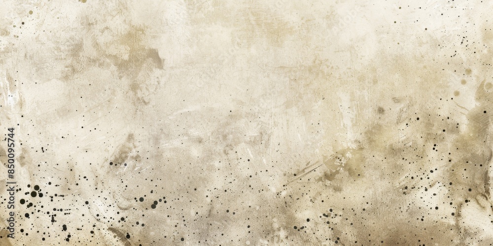 Vintage Parchment Texture with Faded Ink Splatter: A Distressed ...