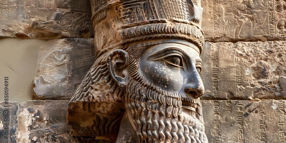 Ea The Mesopotamian God of Magic and Wisdom. Concept Mesopotamian Gods, Ea, Magic and Wisdom ...