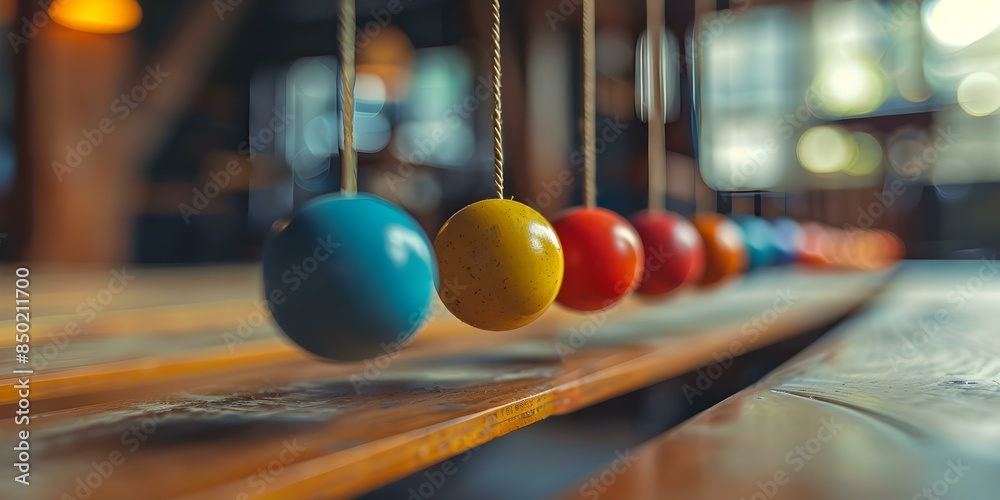 Explaining how objects move and interact using physics principles ...