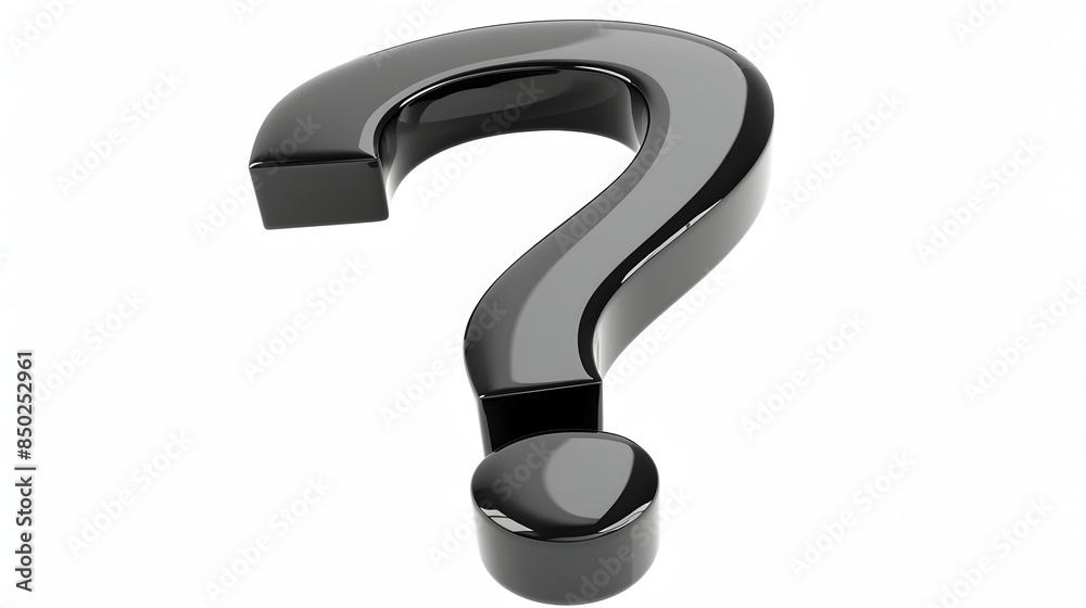 black question mark transparent png sign isolated on white background ...