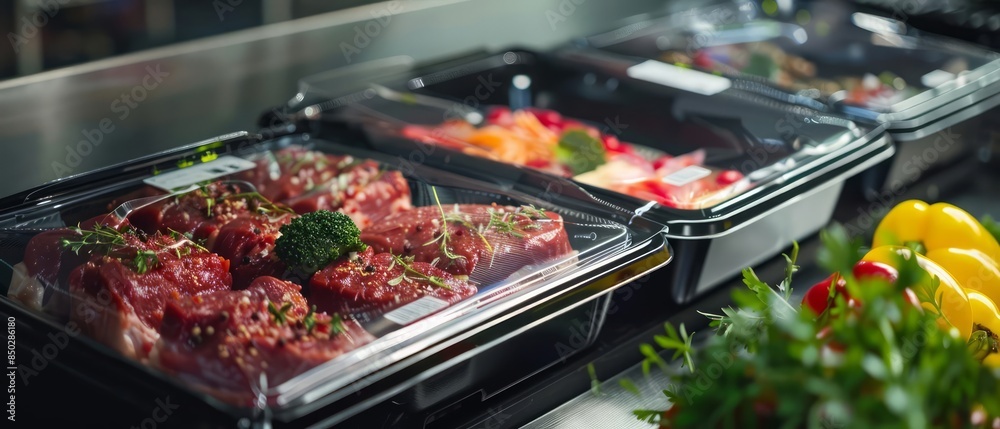 Hightech food packaging integrates smart labels that provide realtime ...
