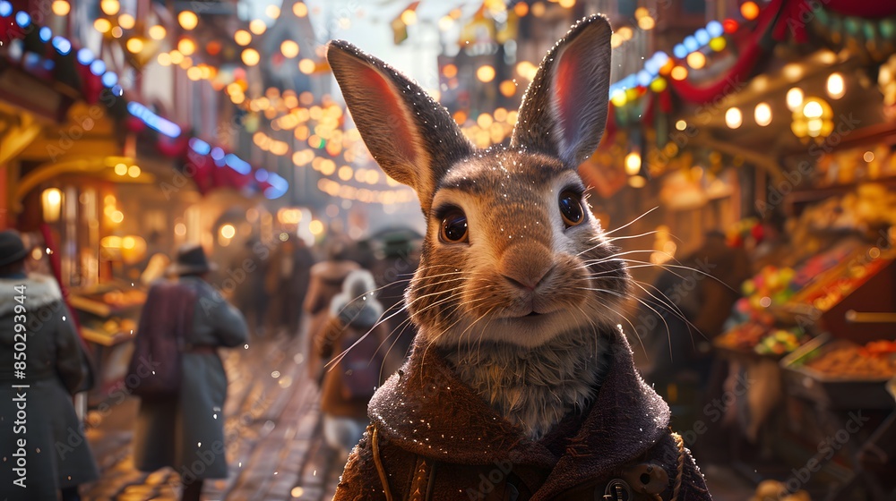 Movie Poster, A hidden warren revealed beneath a bustling carnival ...