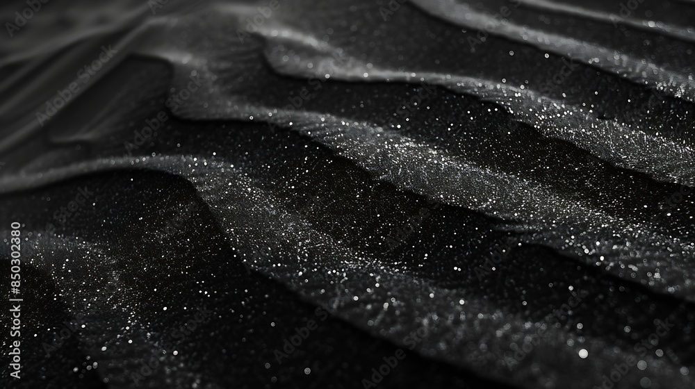 Black sand waves as background Panaroma Sand texture abstract texture ...