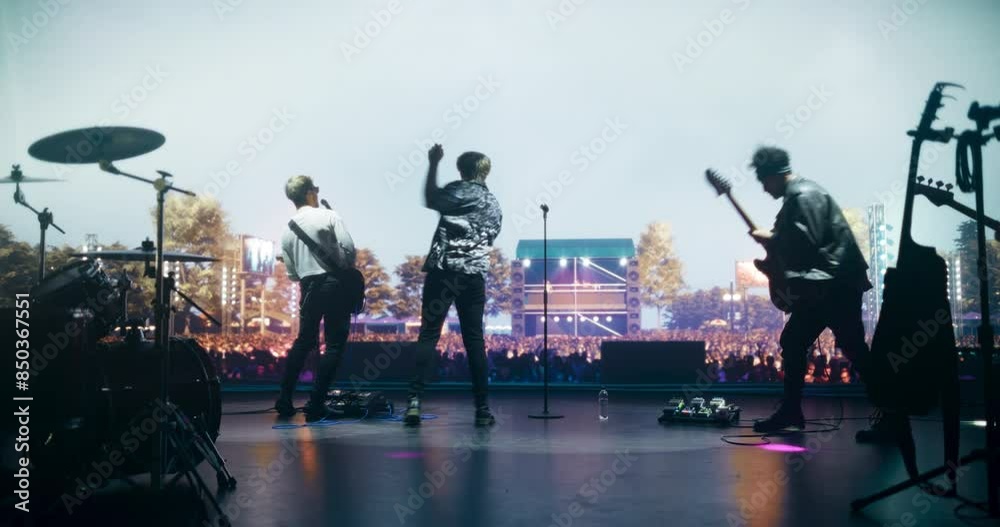 Indie Rock Band Delivers a Mesmerizing Live Performance With Guitars ...