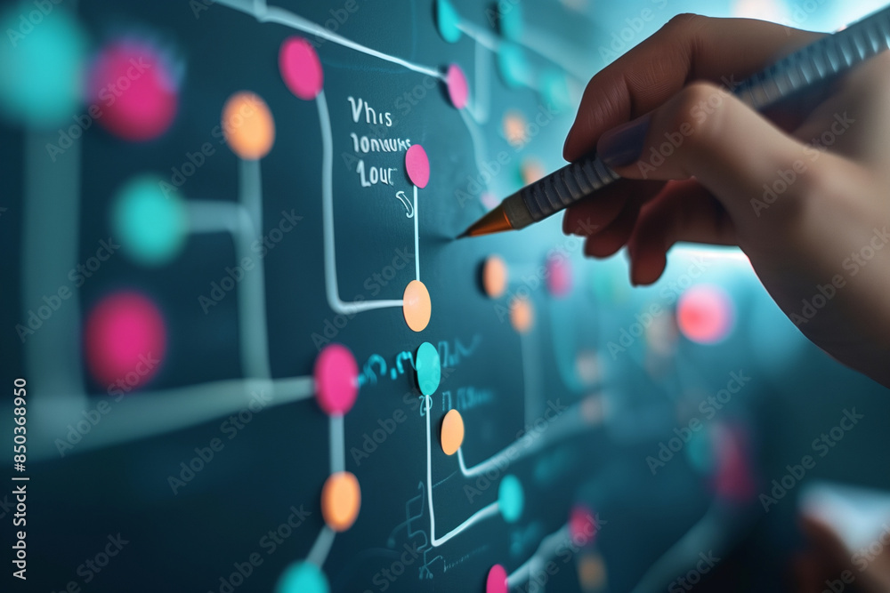 An organizational infrastructure diagram, when projected on a virtual ...