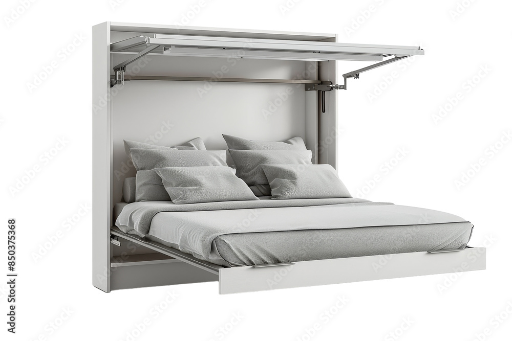 Space-Saving Loft Bed Image isolated on transparent background Stock ...