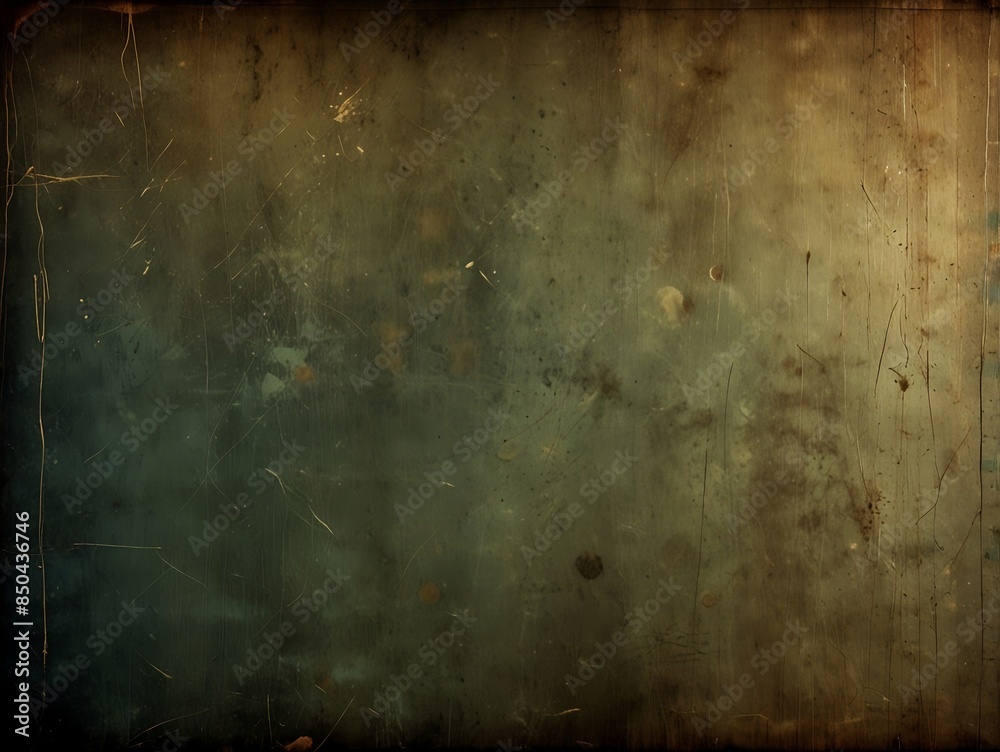Vintage distressed old photo light leaks, film grain, dust and ...