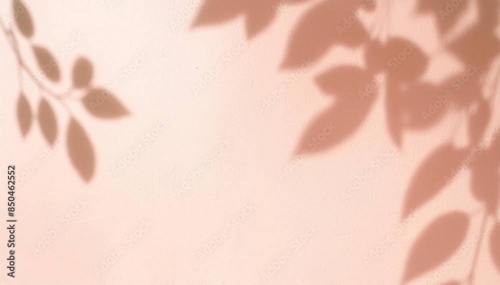 Abstract plant and leaves shadow blurred background. Natural leaves ...