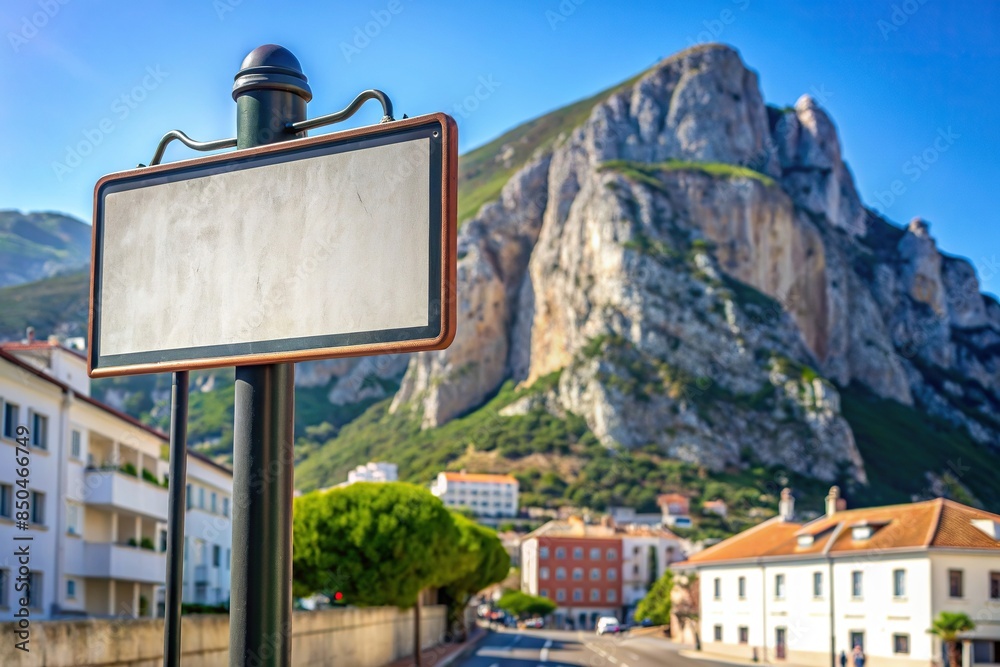 Main street sign in Gibraltar, Gibraltar, main street, sign, road ...