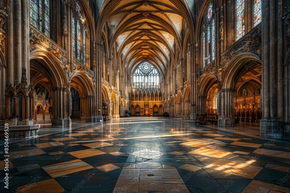 The majestic Westminster Abbey in London, a prime example of Gothic ...