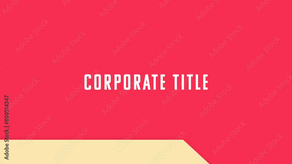 Minimalist Title Templates | Motion Titles with Control Panel Stock ...