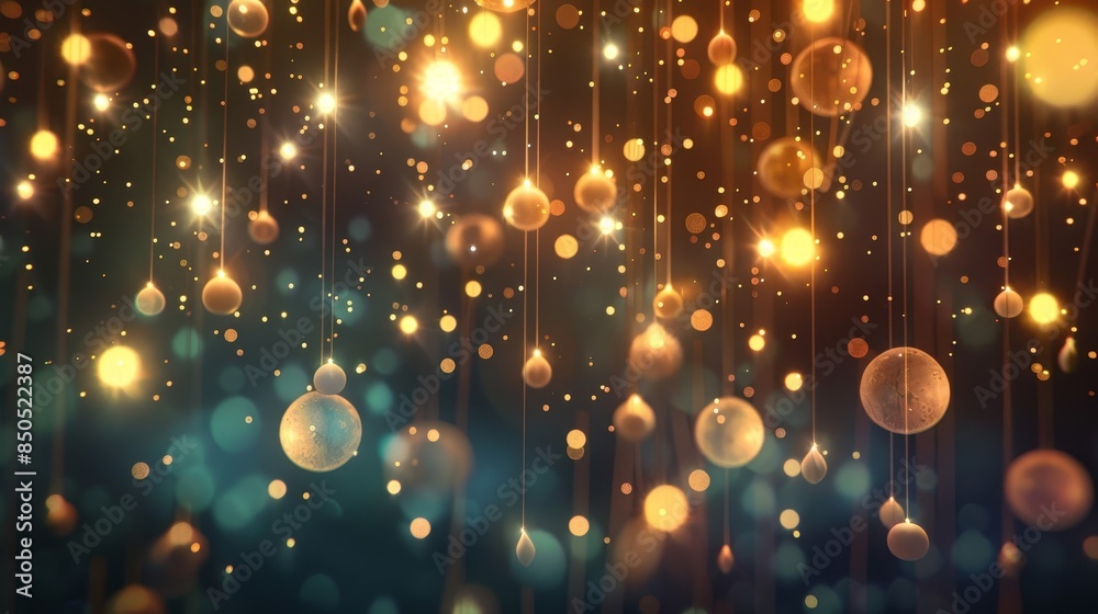 Softly glowing orbs and light ribbons capture Diwali's enchanting ...