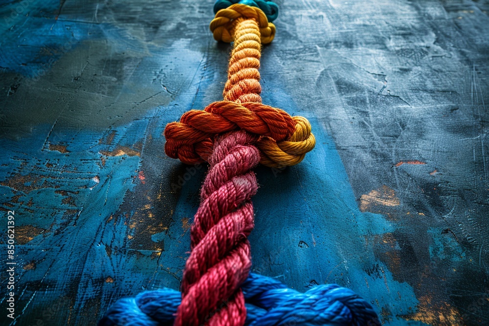 Experience the essence of teamwork and partnership in this captivating ...