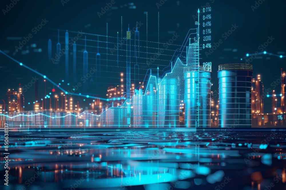 Inside the Operations of an Oil Refinery with Storage Tanks and Demand ...