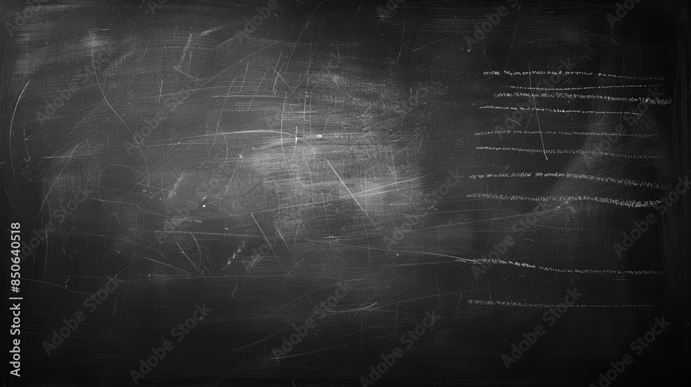 Dark school blackboard texture. Empty, blank, and dirty school board ...