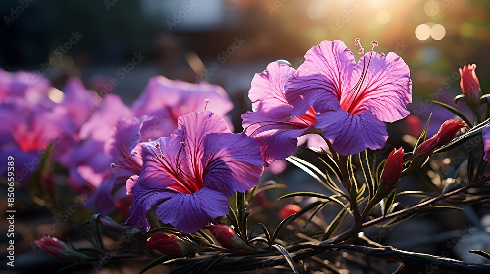 kencana flower, kencana flowerhe pretty purple kencana flower Ruellia ...