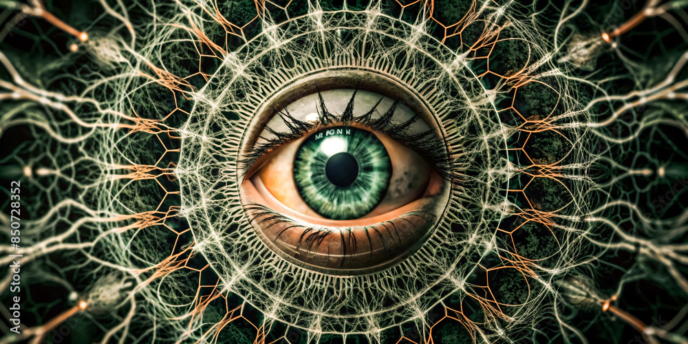 Vision of Complexity: A Digital Artwork Depicting the Intricacies of ...