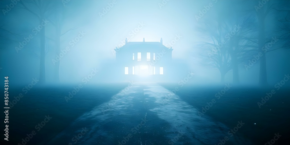 Spooky Victorian ghost tale unfolding in a gaslit realm of haunted ...