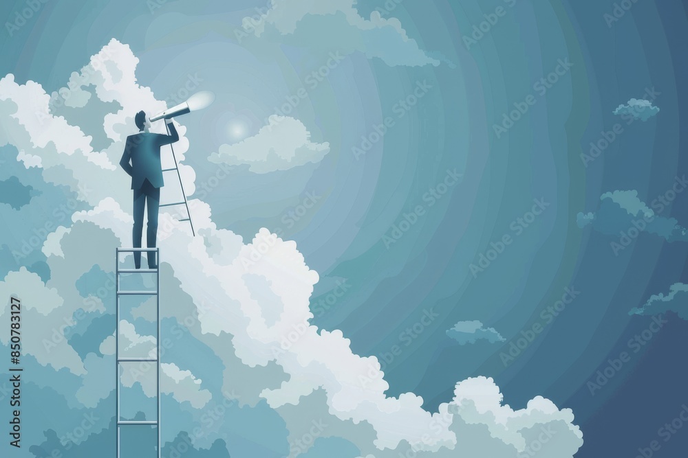 The success ladder is a concept used for business opportunities, career ...