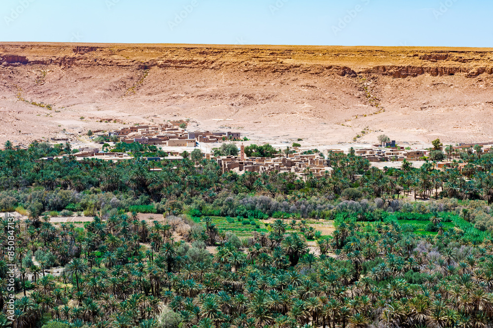 Ziz Valley In Morocco: One Of The Largest Oases In The World. The ...