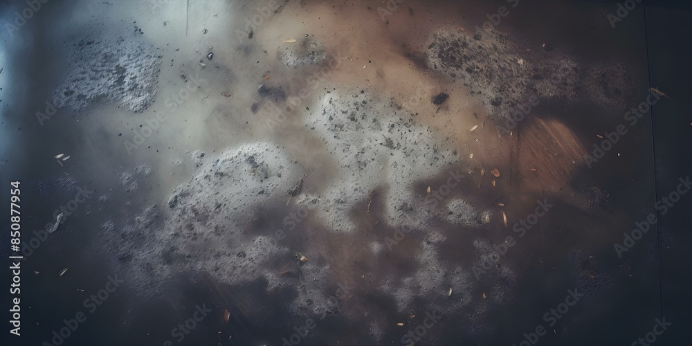 Creating a Messy Look Dirty Floor Background with Grime, Dust, and Dirt ...