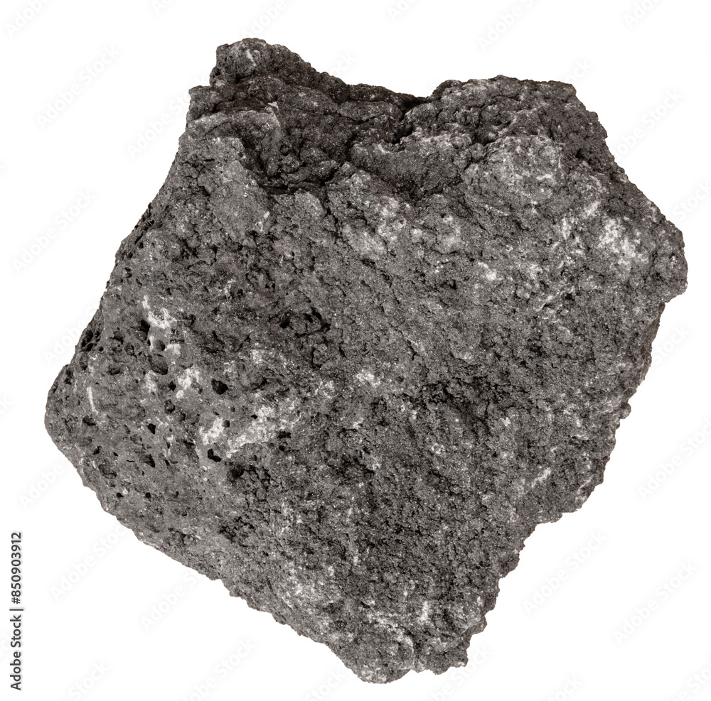 Black Volcanic Rock. Volcanic Slag from Etna. Black Stone. Stock Photo ...