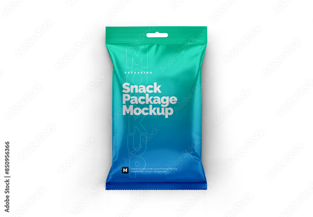 Snack Package Mockup Stock Template | Adobe Stock