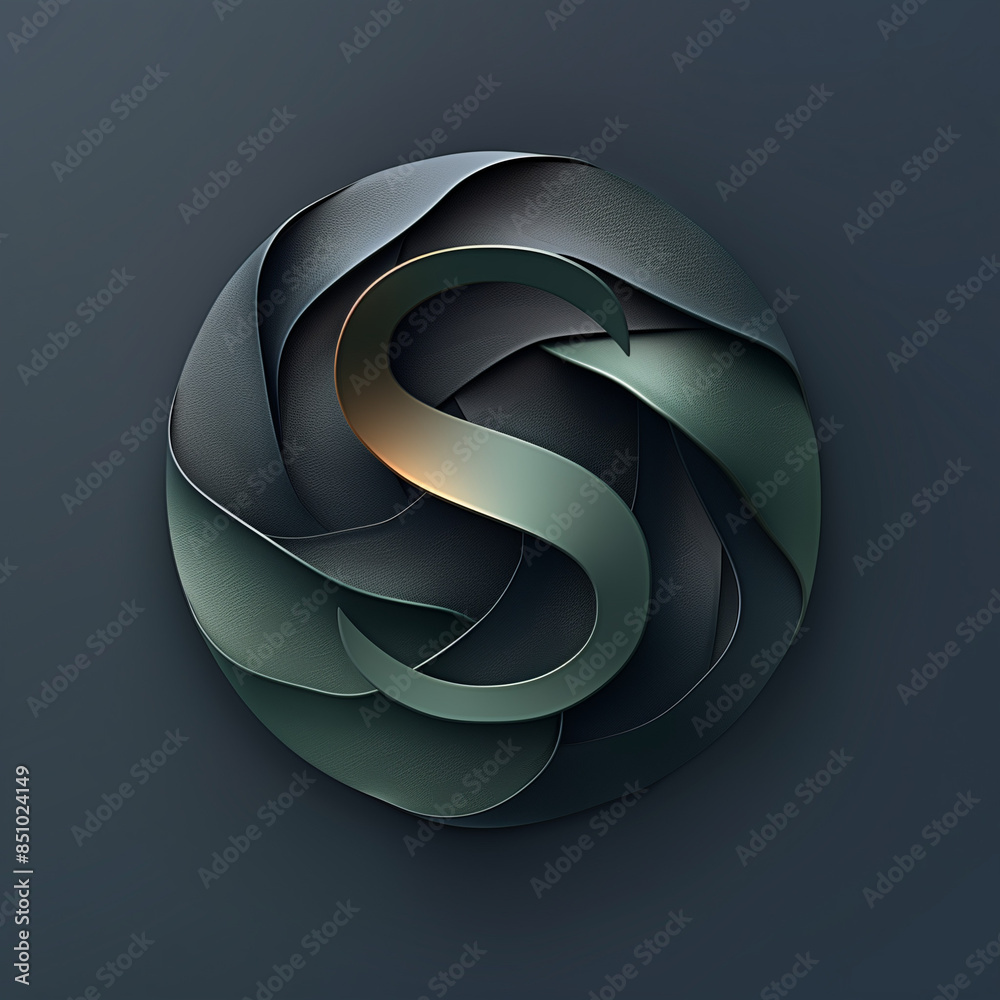 s logo, high quality app logo for mobile. Consists of the letter "S ...