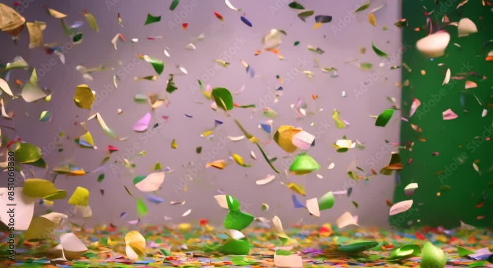 confetti animated confetti birthday party celebration special greeting ...