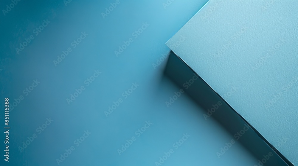Soft cyan blue gradation with two tone color light tone paint on ...