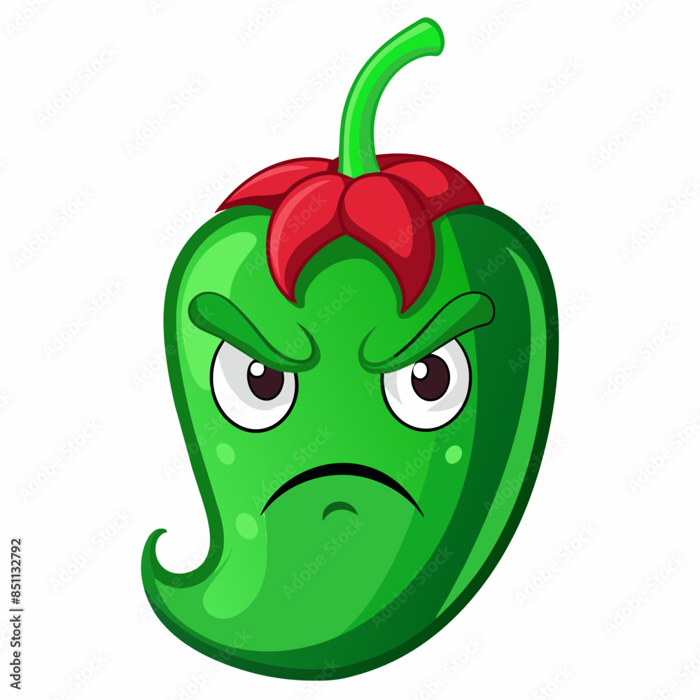 Capsaicin vector illustration, disapproving icon and healthy solder ...