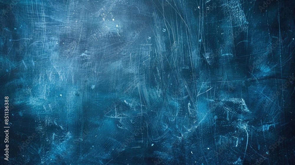 Blue background for studying at school on a chalkboard Stock ...
