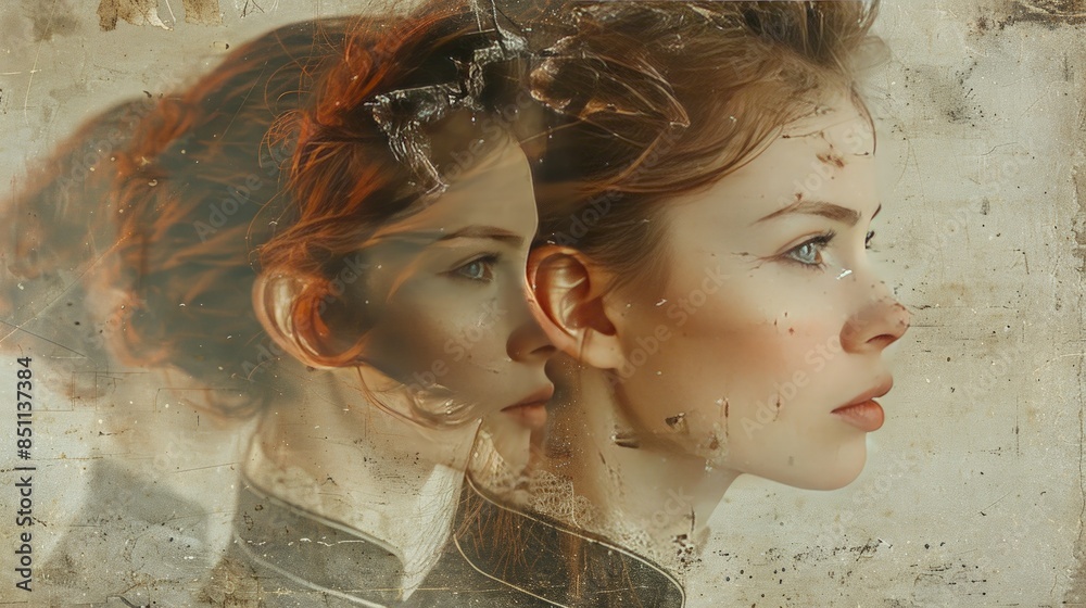 Old Portraits with Modern Expressions: Capture a background with old ...