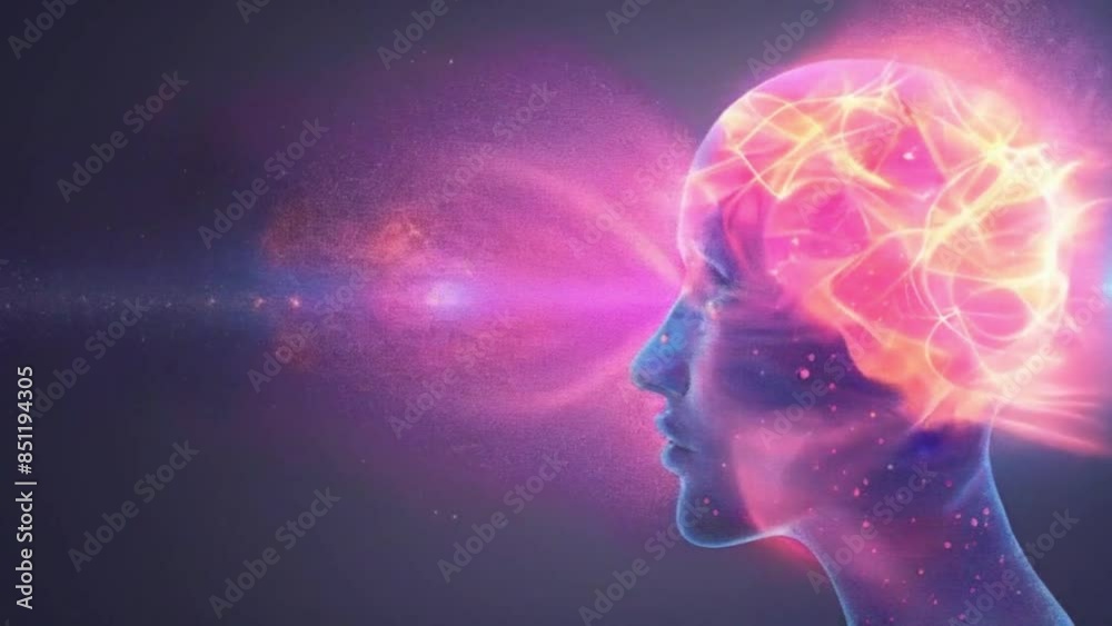 Generative AI illustration of annual collective mind concept art ...