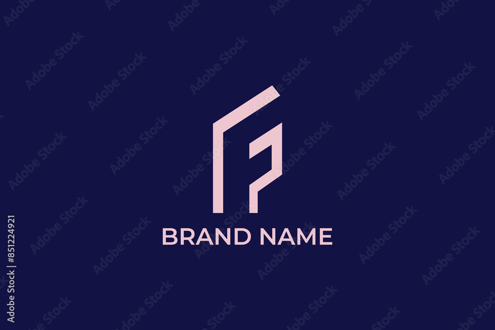 Alphabet Letters TF FT Creative Luxury Logo, letter F formula race logo ...