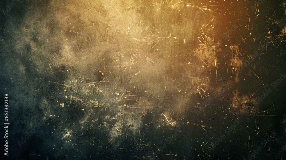 Vintage distressed old photo light leaks, film grain, dust and ...