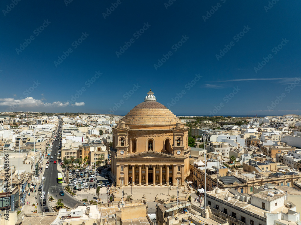 Mgarr, Malta - Panorama of Gnejna bay, the most beautiful beach in ...