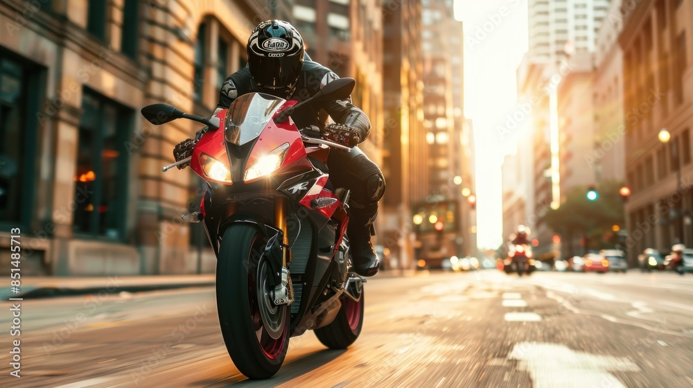 The urban adventure concept is brought to life in a motorcycle racing ...