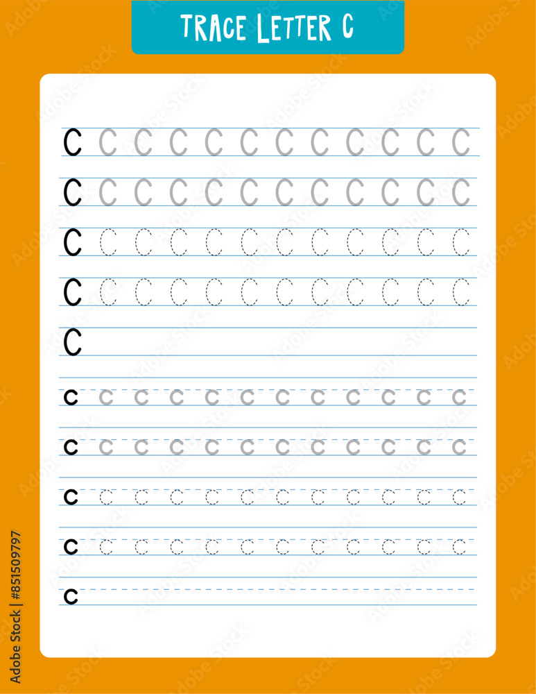 Education worksheet designed to help preschool and kindergarten ...