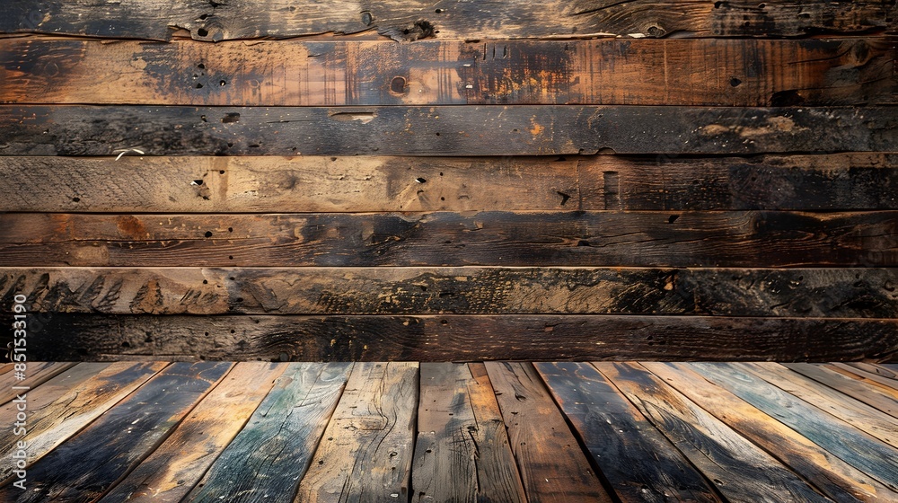 Rustic Barn Wood Backdrop for Natural Product Presentation Stock Photo ...