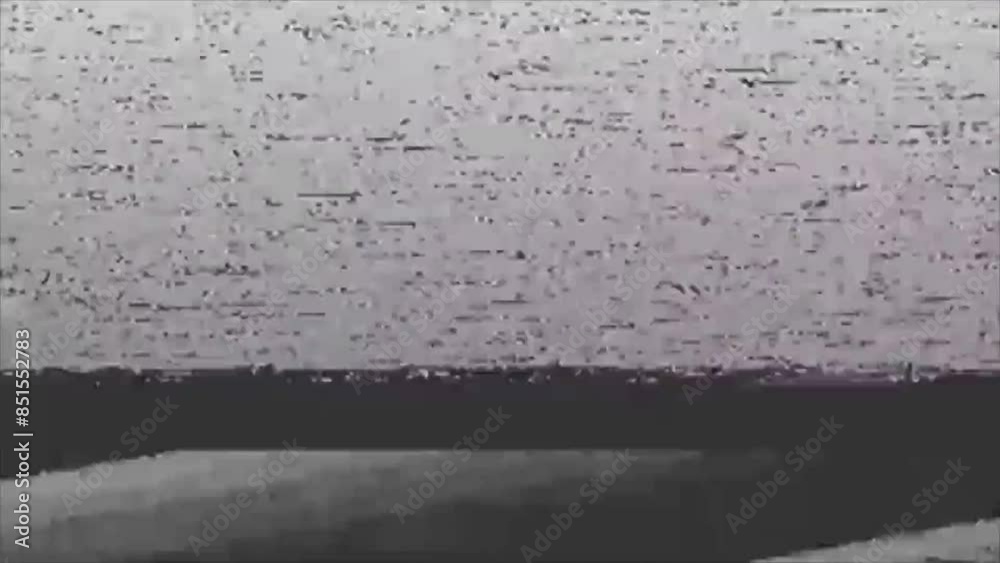 This is a vintage video featuring the classic television test pattern ...