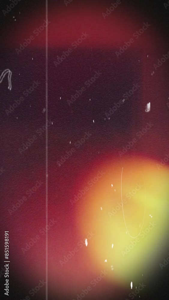 Vintage looping film strip background. 4K reel clutter old tv grain ...