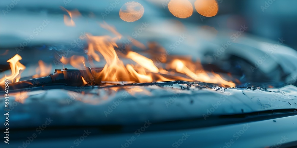 Damage and Overcharging Result in Lithium Battery Fire in Electric Car ...