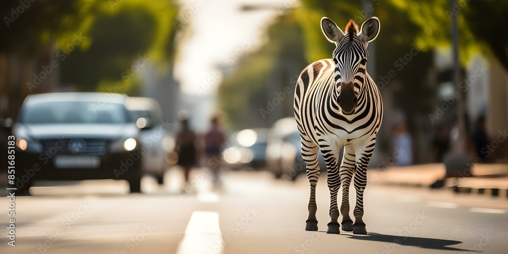 Safety Rules for Pedestrians at Zebra Crossings. Concept Pedestrian ...