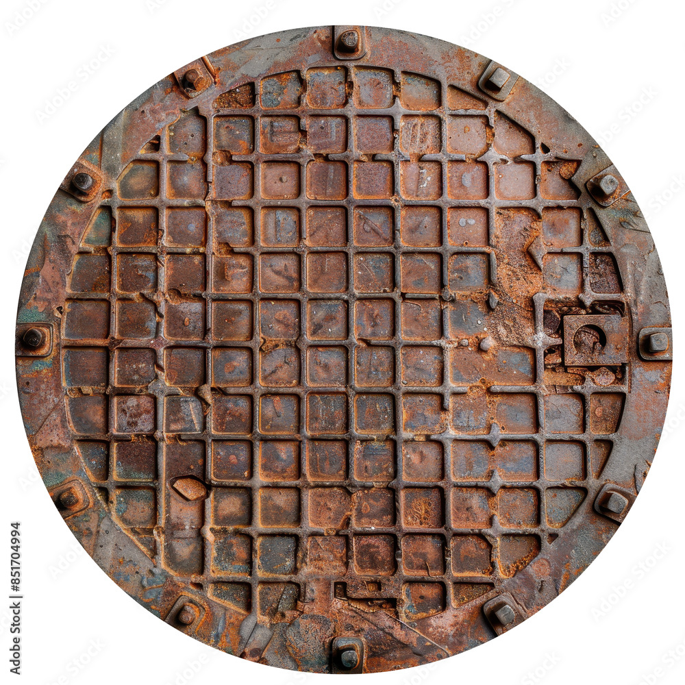 Manhole cover cap sticker transparent background PNG clipart Stock ...