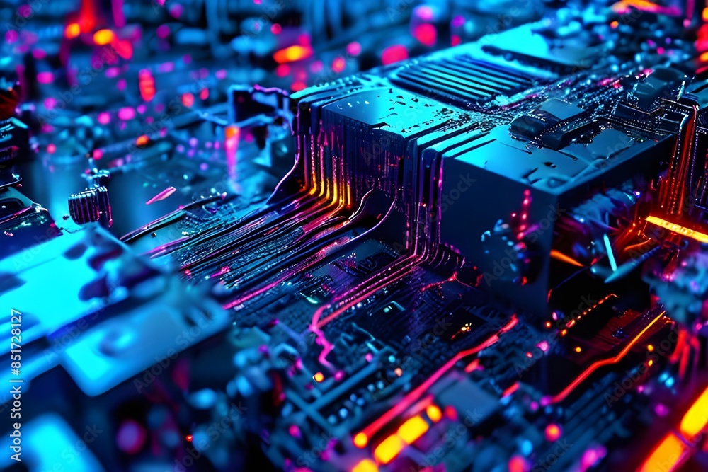 It is an image depicting a deep learning model that processes large ...