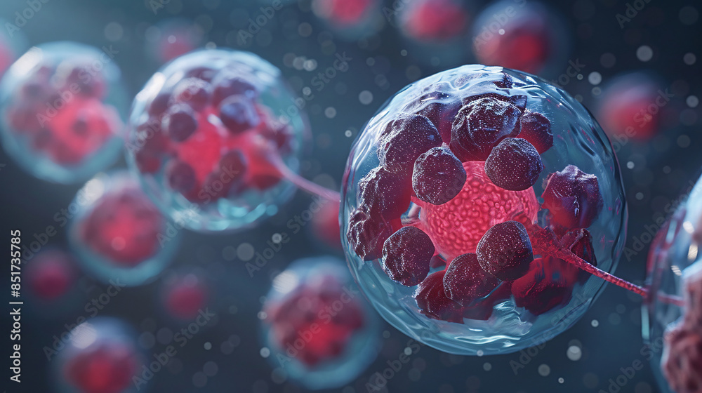 Diagram of the cardiovascular system with the heart at the center Stock ...