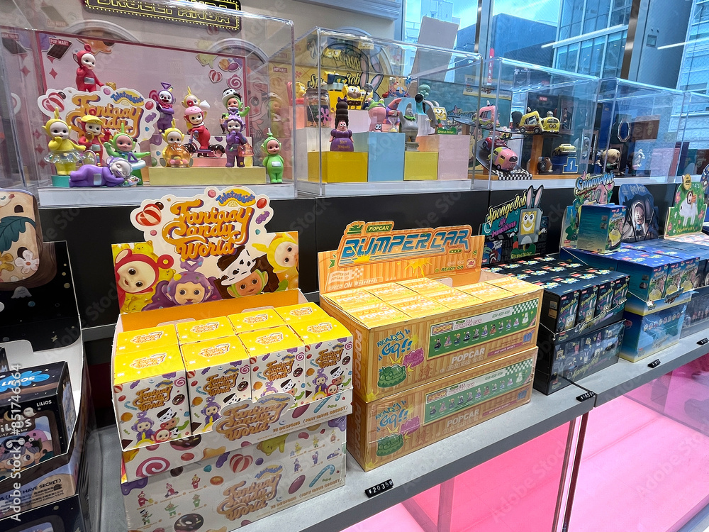 famous mystery box or blind box of Pop Mart character of Teletubbies x ...