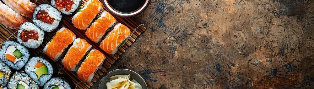 A zen-like setting with small portions of healthy Asian cuisine ...